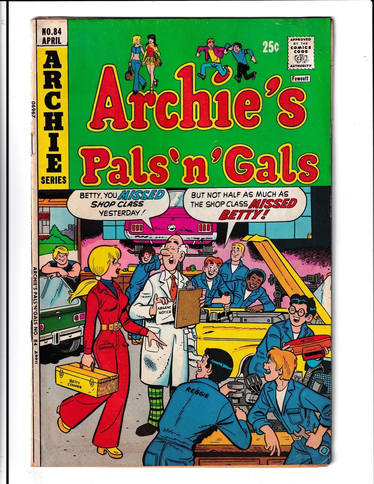 Archie's Pals 'n' Gals #84 (1974) Archie Comics | Comic Books - Bronze ...