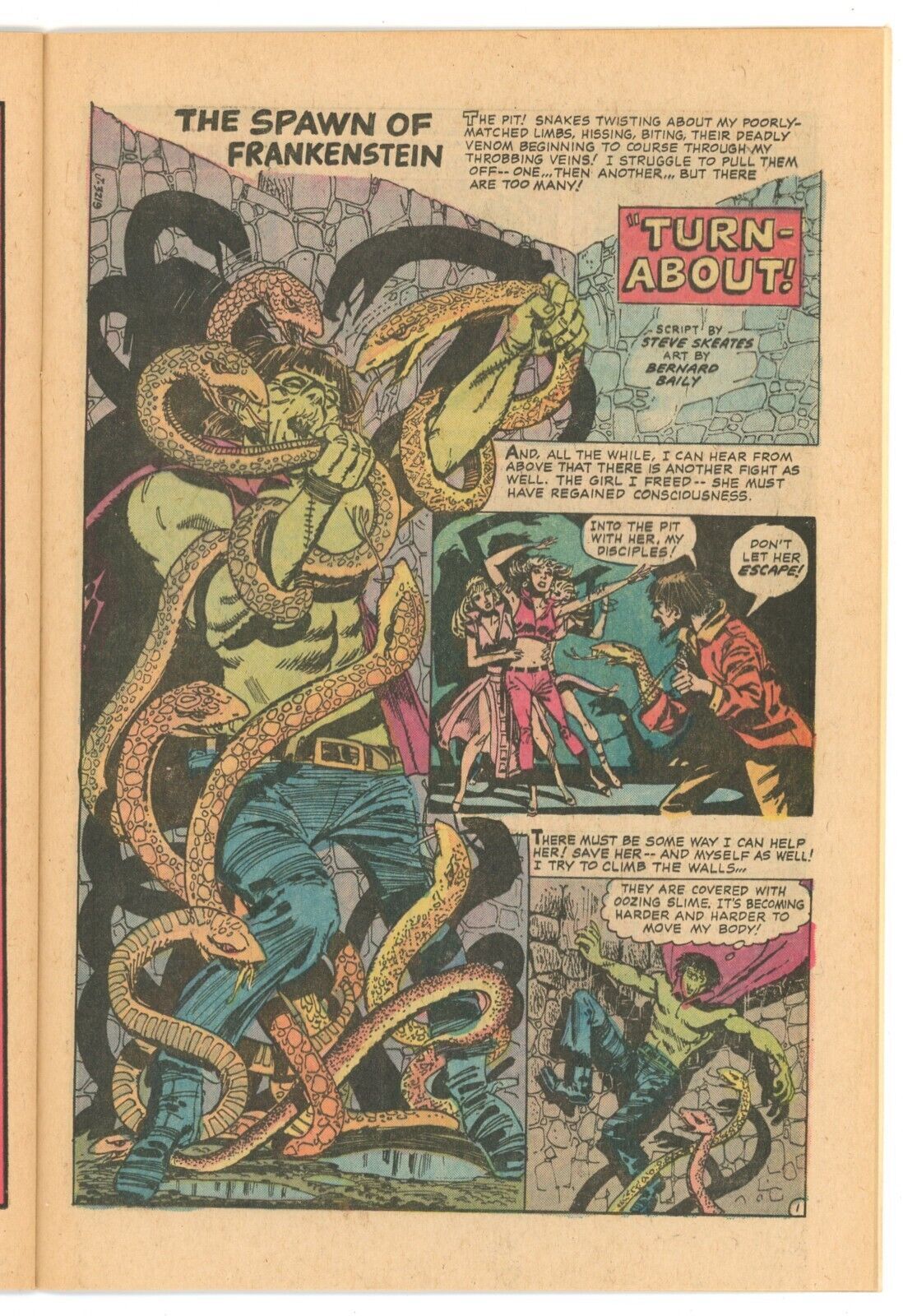 Phantom Stranger 30 FNVF 7.0 Bronze Age DC 1974 Last Spawn of ...