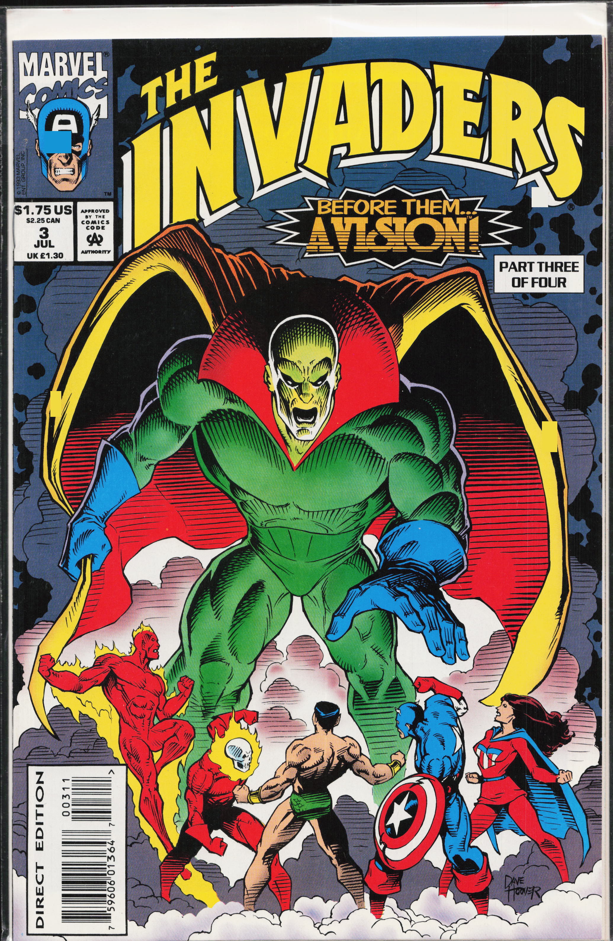 The Invaders #3 (1993) The Invaders | Comic Books - Modern Age, Marvel ...