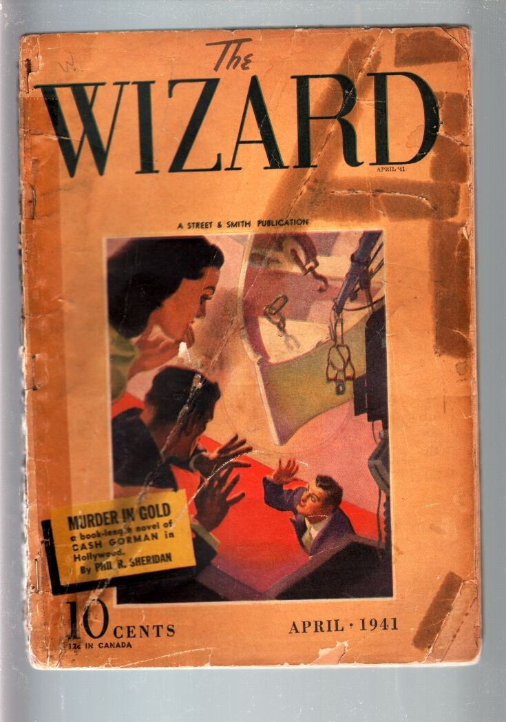 The Wizard 1941 Apr-#4-Street and Smith Hero Pulp! FR | Comic ...