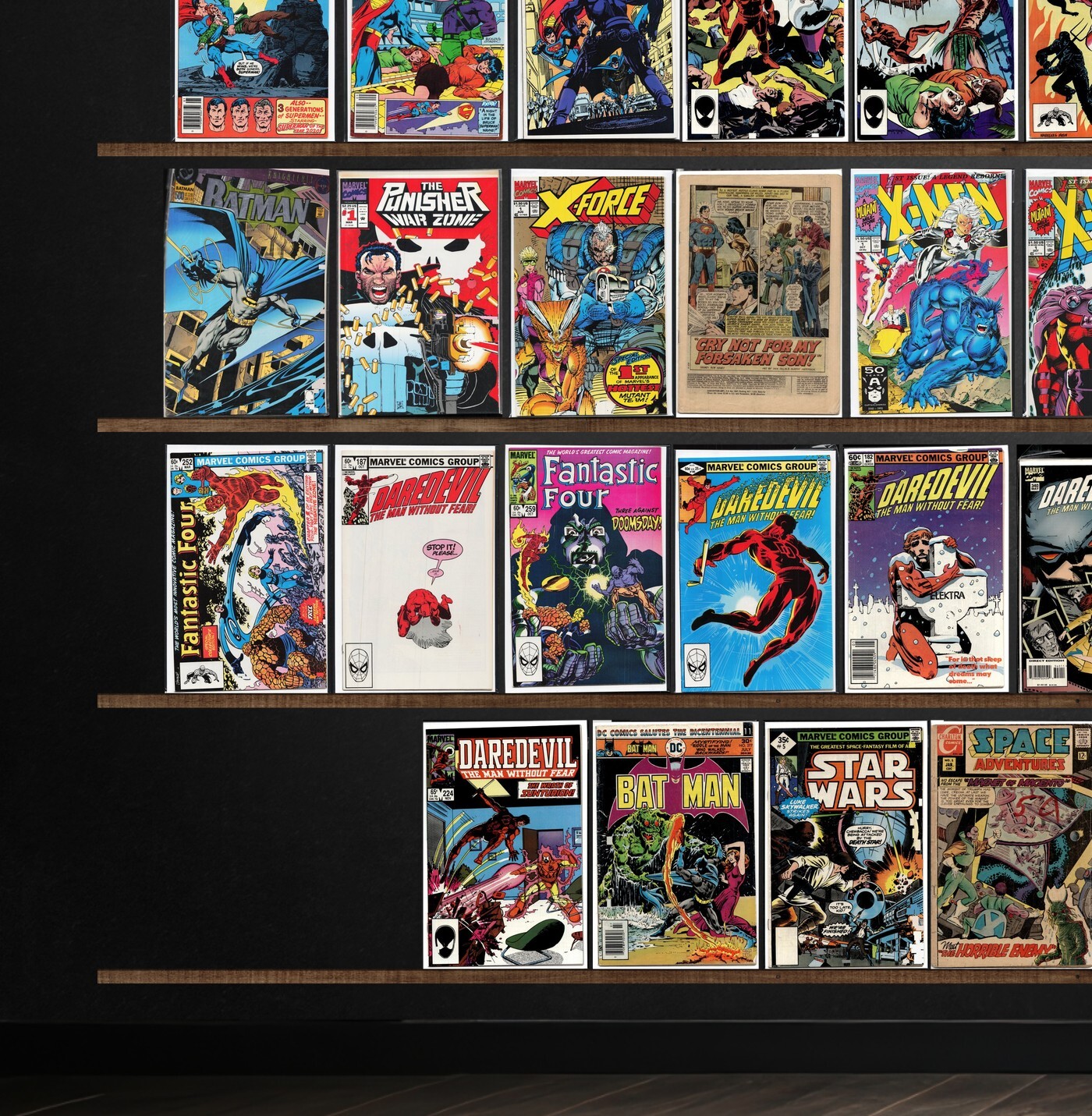 Huge Lot 140+ Comics with Daredevil, Squadron Supreme, Superman & More ...