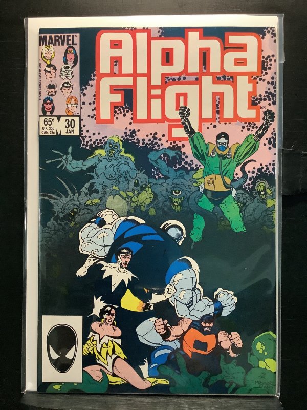 Alpha Flight #30 Direct Edition (1986) | Comic Books - Copper Age ...