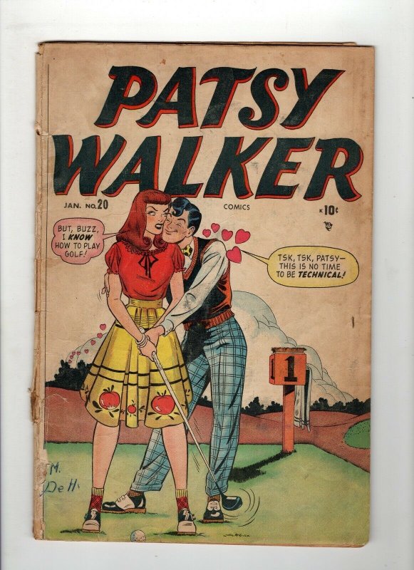 Patsy Walker #20 G- 1.8 Cream to Off White Pages | Comic Books - Golden ...