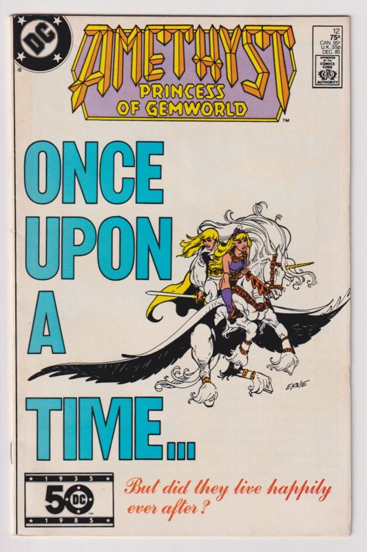 DC Comics! Amethyst, Princess of Gemworld! Issue #12! | Comic Books ...
