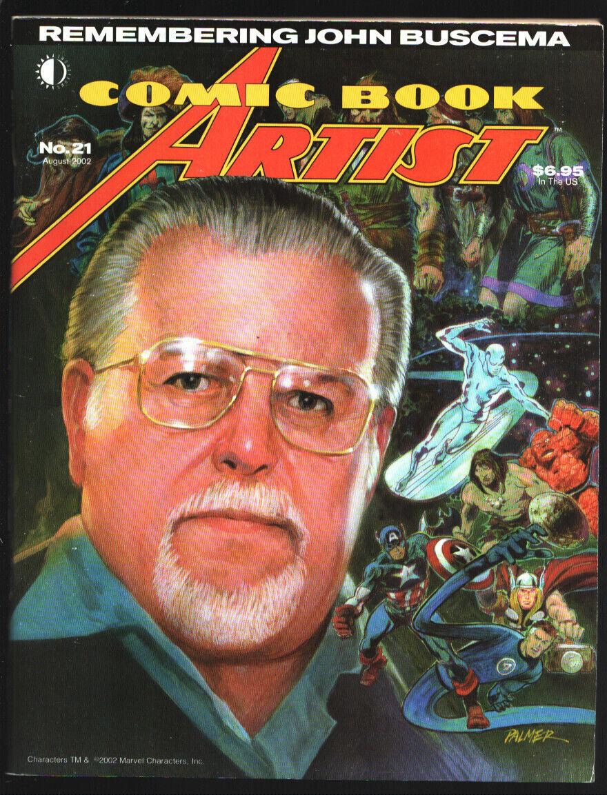 Comic Book Artist #21 8/2002-Remembering John Buscema-Wonder Woman ...