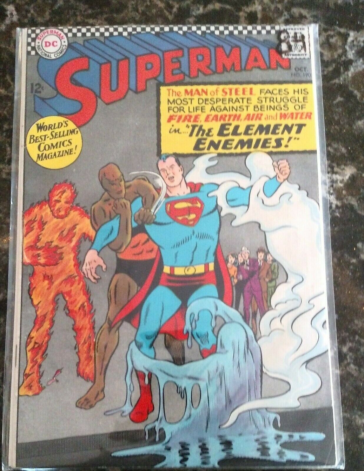 Superman #190 (DC,1966) Condition FN/VF | Comic Books - Silver Age, DC ...