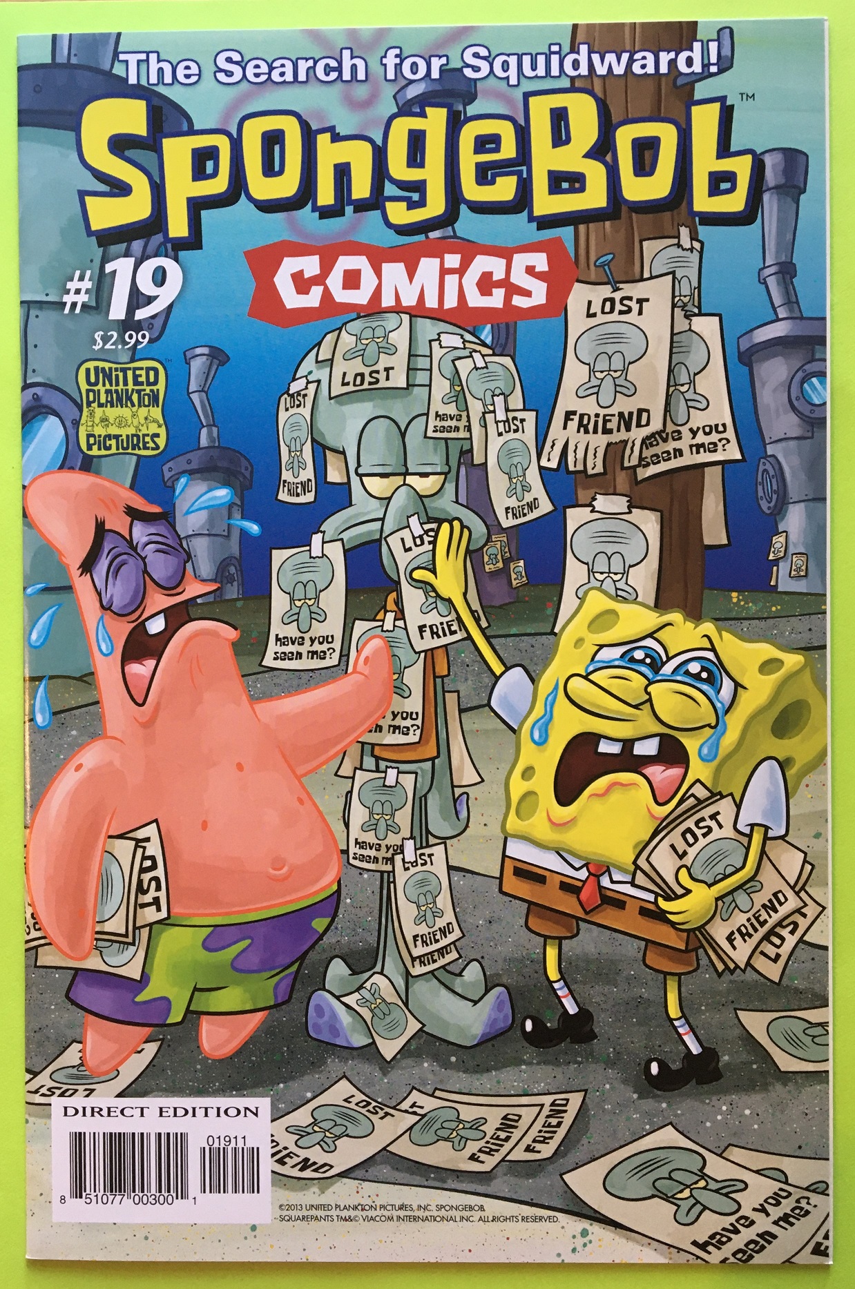 Spongebob Comics 19 United Plankton Pictures | Comic Books - Modern Age ...