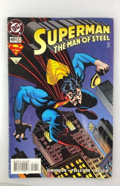 Superman: The Man of Steel #49 (1995) | Comic Books - Modern Age, DC ...