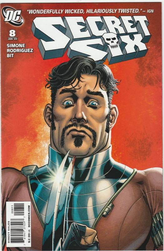 5 Secret Six DC Comics # 6 7 8 9 10 Catman Huntress Batman Bane ...