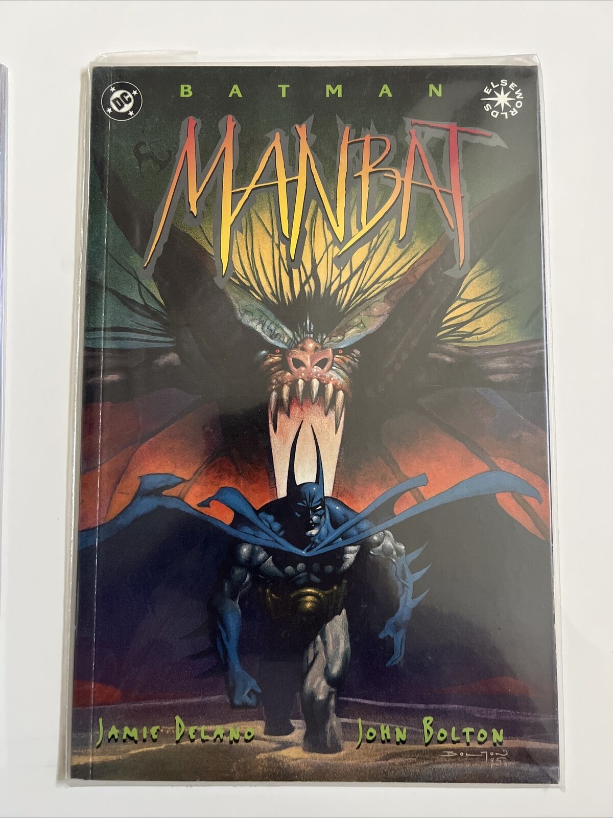 1995 DC Detective Comics/Elseworlds - Batman Manbat #1 2 + 1975 Manbat ...