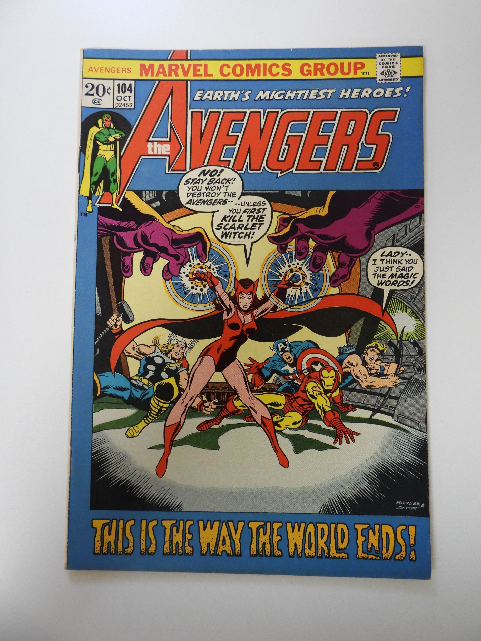 The Avengers #104 (1972) VF condition | Comic Books - Bronze Age ...