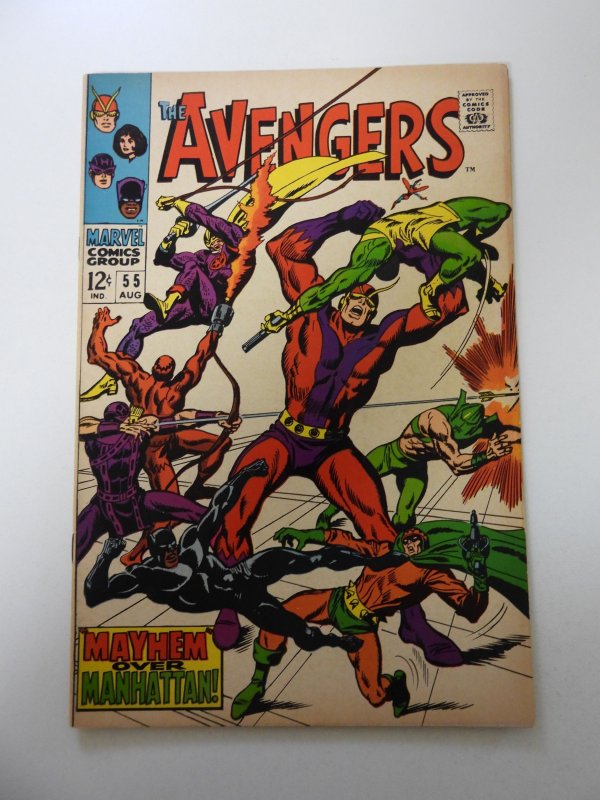 The Avengers #55 (1968) 1st full appearance Ultron VG+ condition 1 ...