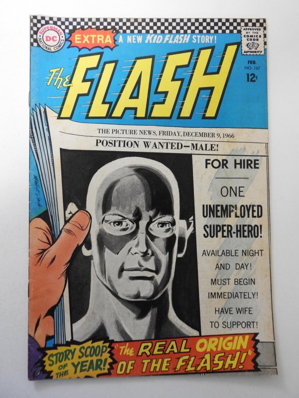 The Flash #167 (1967) FN- Condition! ink bc | Comic Books - Silver Age ...