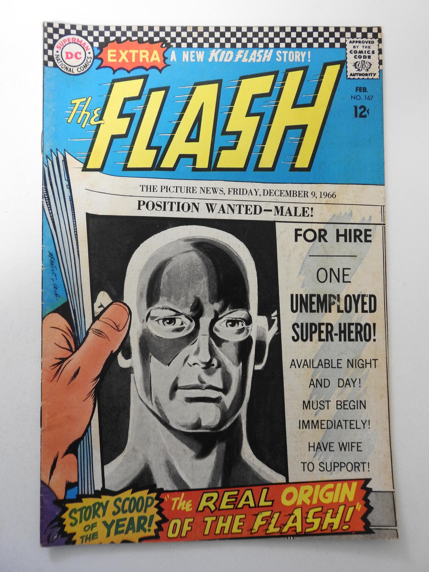 The Flash #167 (1967) FN- Condition! ink bc | Comic Books - Silver Age ...