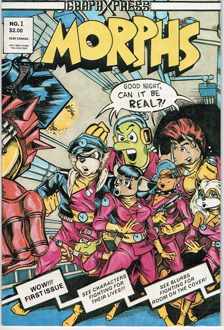 Morphs #1 | Comic Books - Modern Age, Funny Animal / HipComic