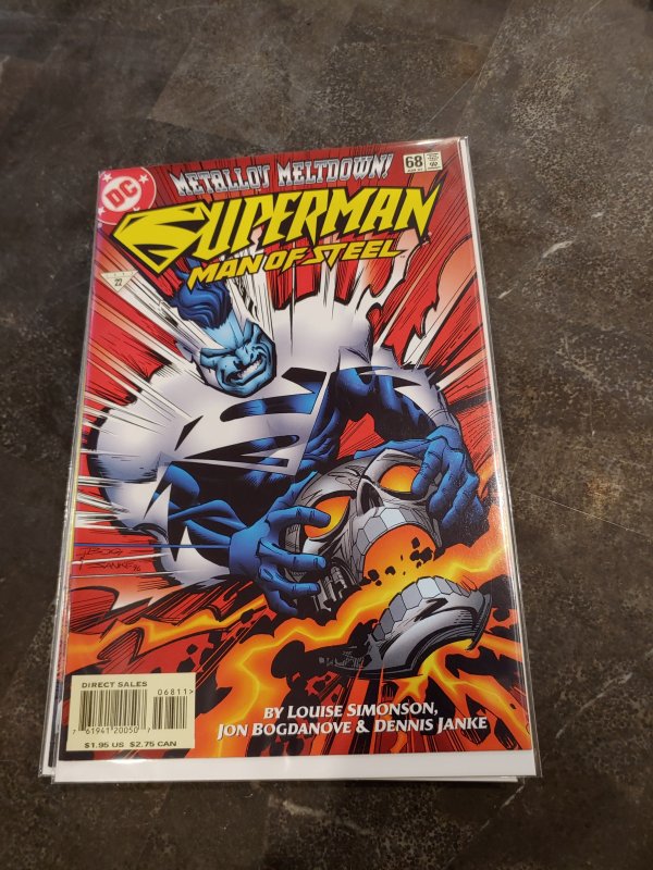 Superman: The Man of Steel #68 (1997) | Comic Books - Modern Age, DC ...