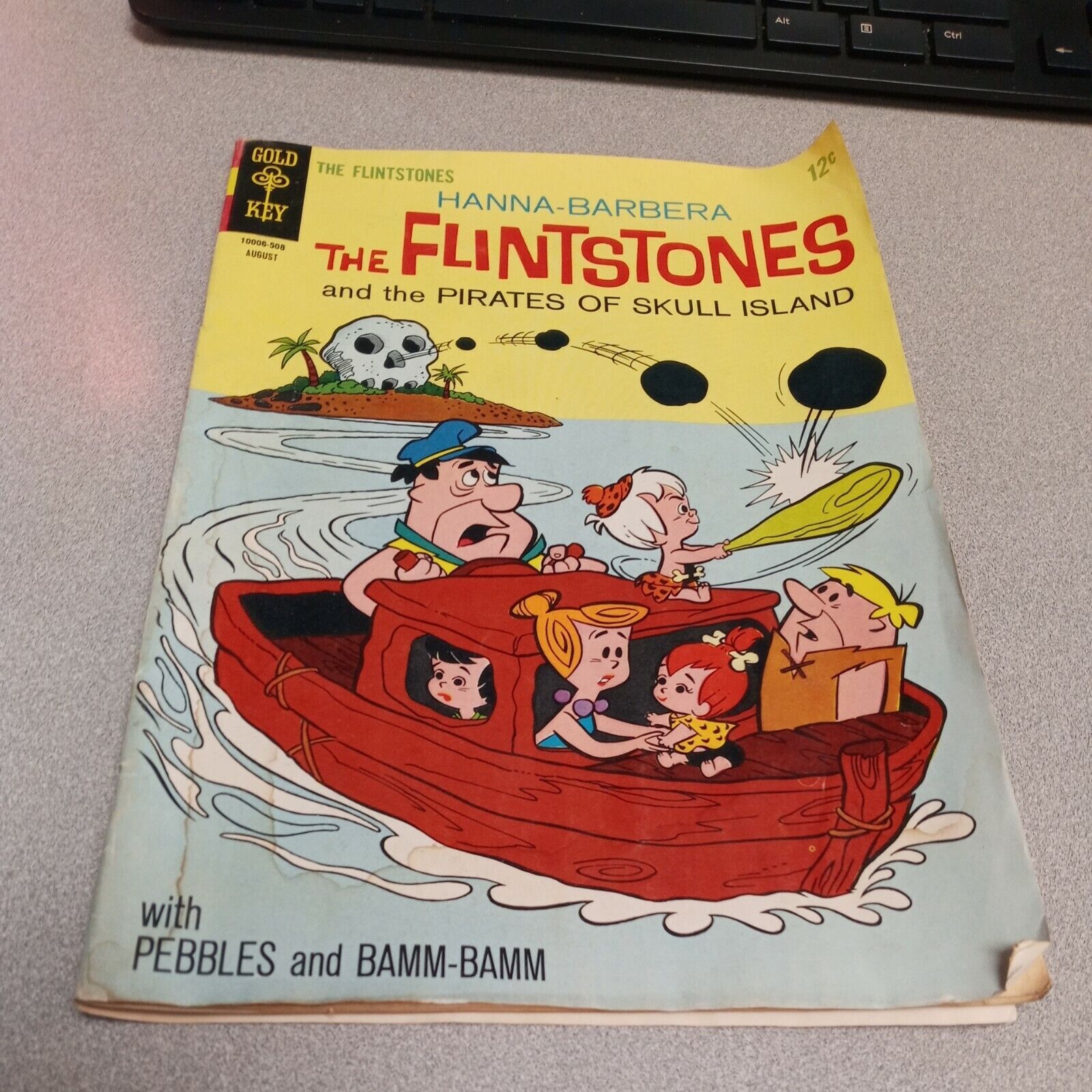 The Flintstones #28 Gold Key 1965 Silver Age Cartoon Comics bamm bamm ...