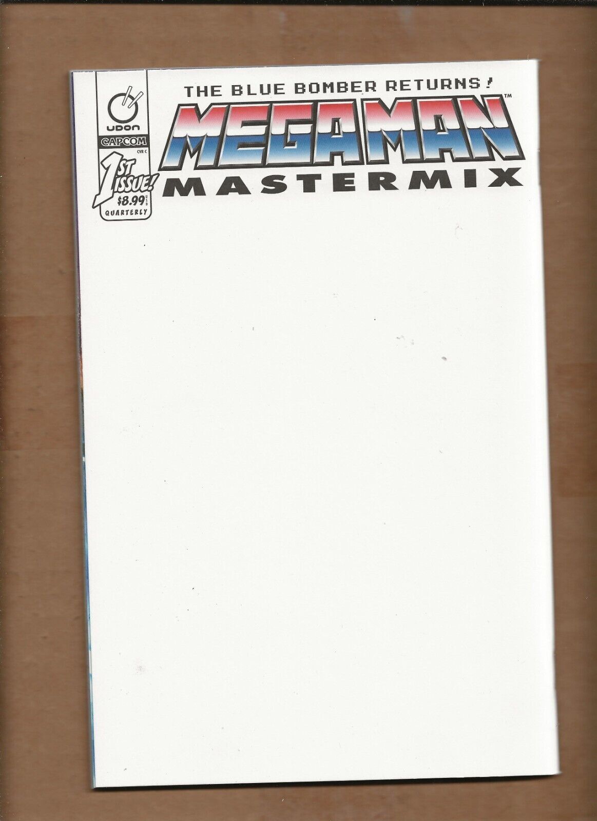 Megaman Mastermix #1 Blank Sketch Variant Udon Capcom | International ...