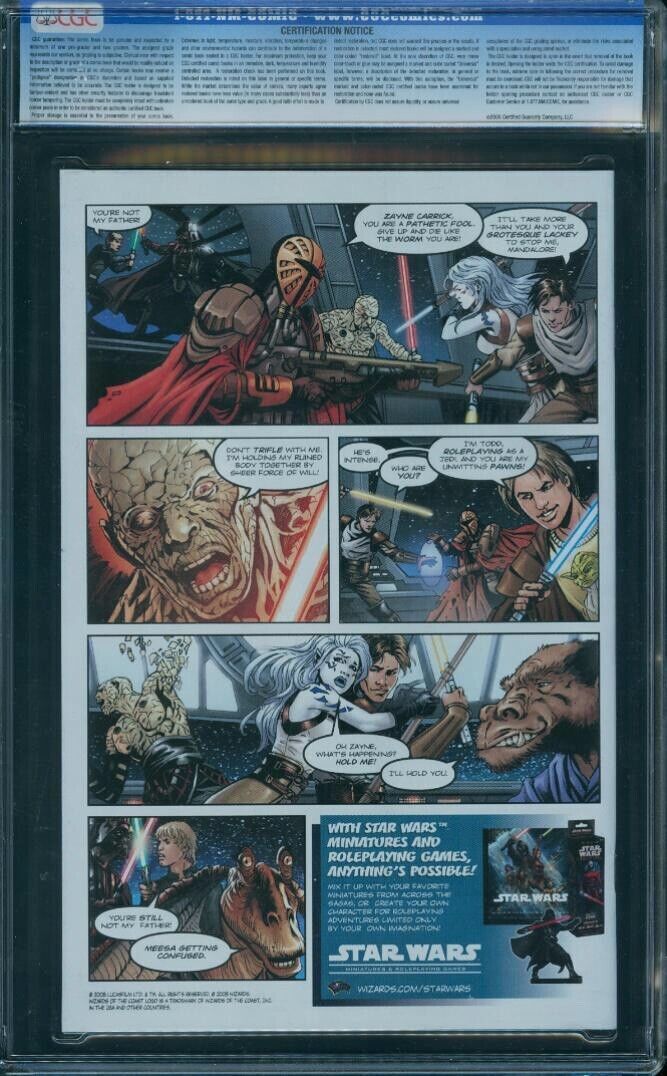 Star Wars: The Clone Wars 1 CGC 9.8 Special Edition 1st Ahsoka Tano ...