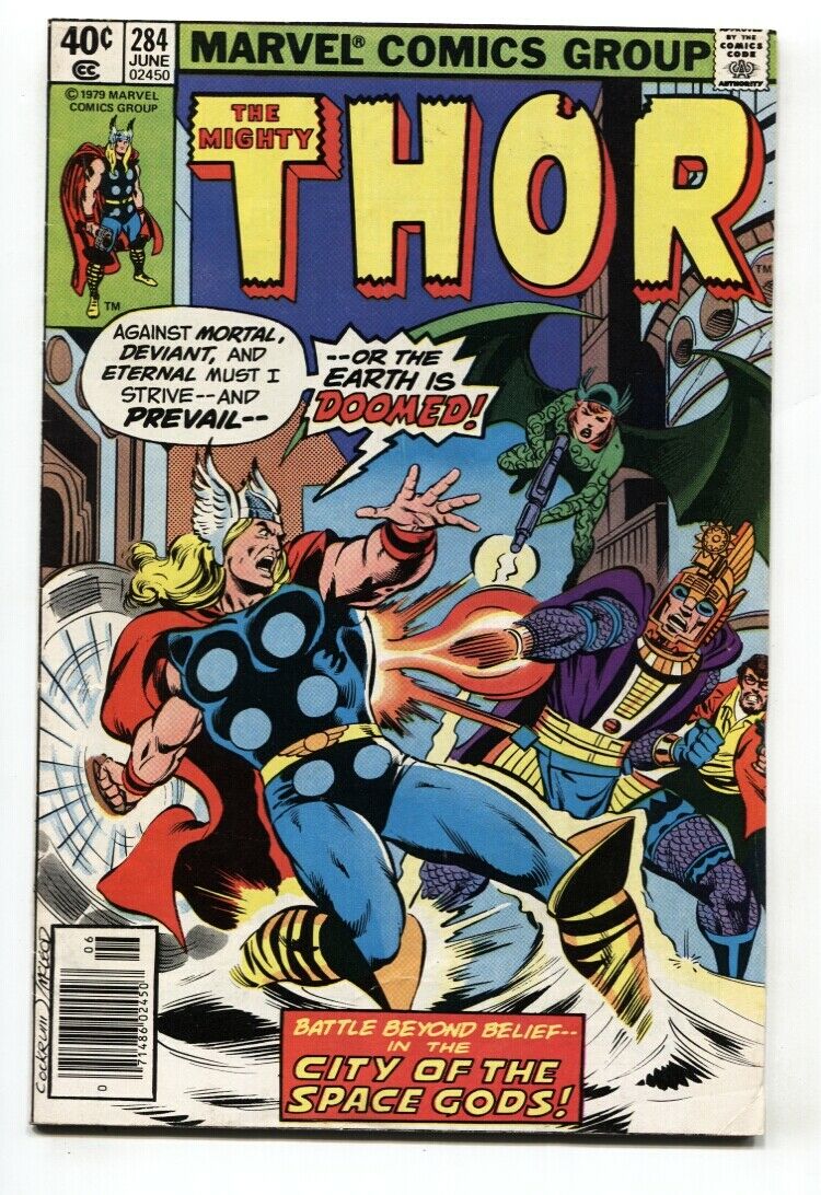 Thor #284 Celestials appear comic book 1979 Marvel | Comic Books ...