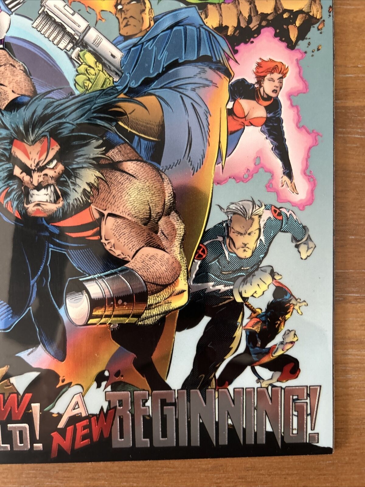 X-MEN ALPHA #1 (1995): 1ST Appearance Dark Beast. CHROMIUM COVER*, 12 ...