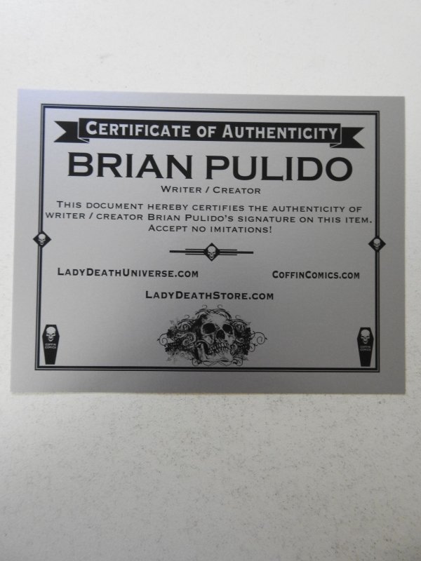 Hellwitch: The Forsaken #1 Heavy Metal Edition (2020) NM Cond! Signed W ...