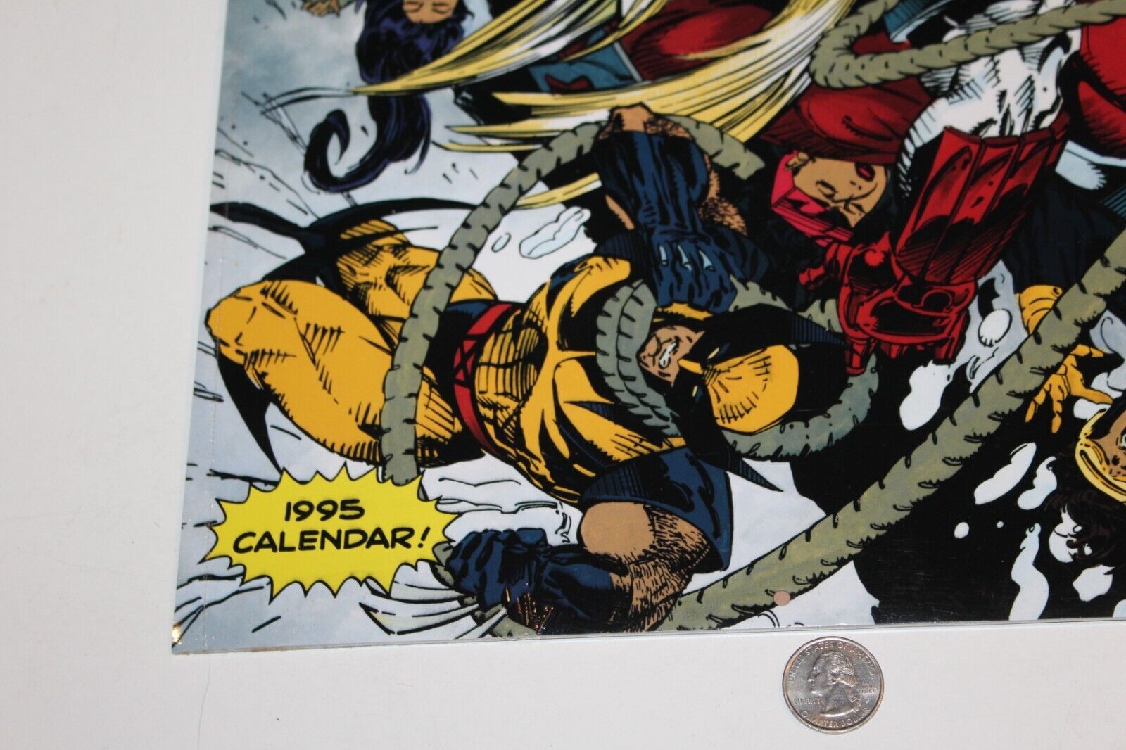 SEALED 1995 X-men Greatest Battles Calendar Omega Red Wolverine ...