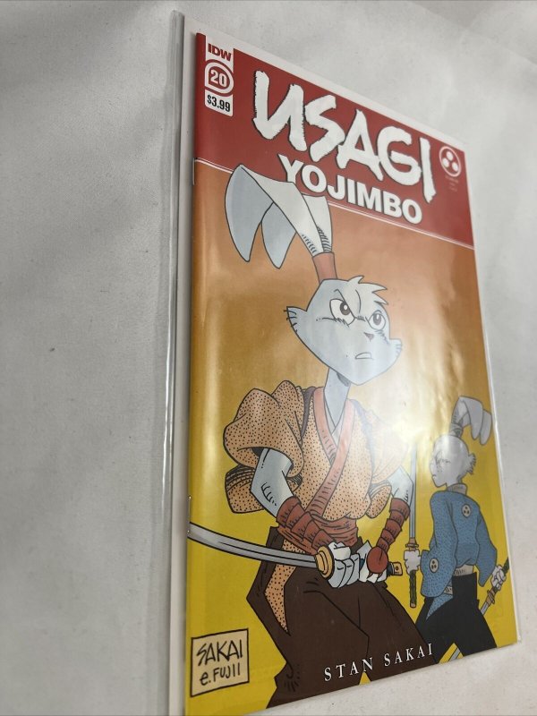 Usagi Yojimbo #20 2nd Print IDW 2021 Unread 1st Stan Sakaki Netflix ...