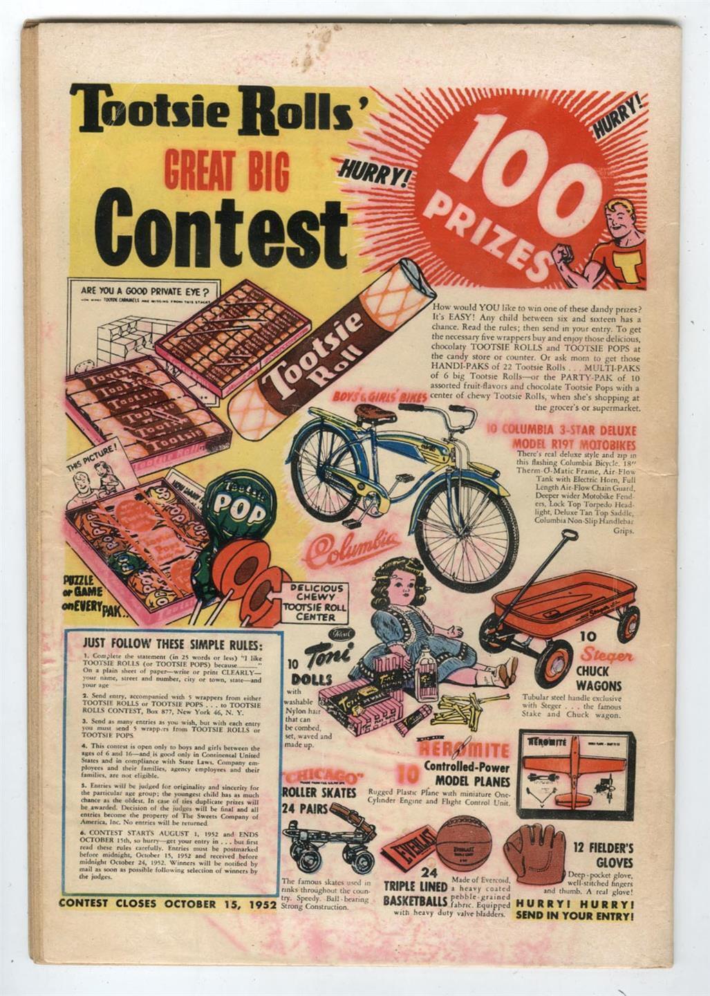 Superboy #22 Oct-Nov 1952 Curt Swan DC Comics Superman as a Boy-New ...