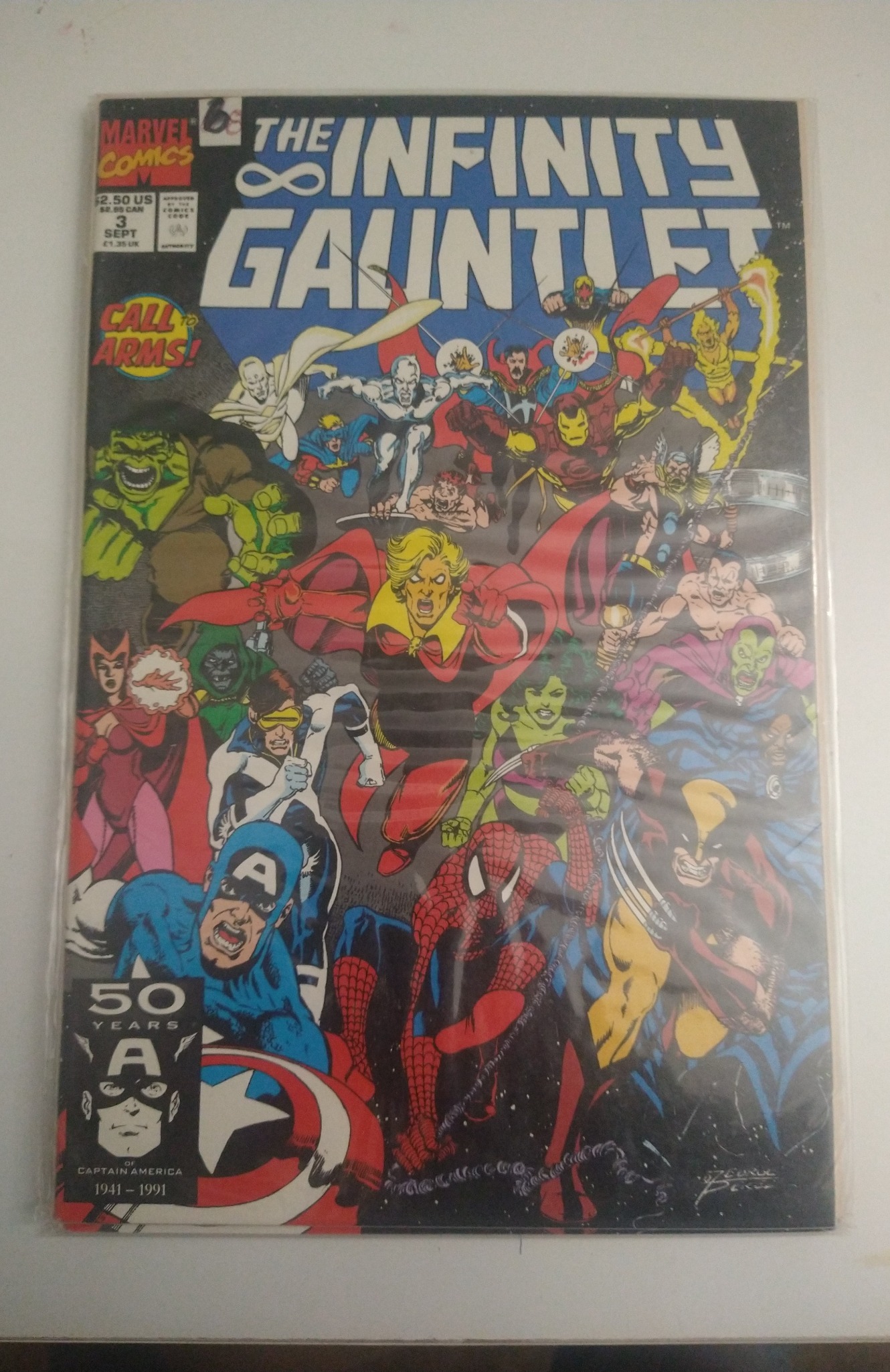 The Infinity Gauntlet #3 Direct Edition (1991) | Comic Books - Copper ...