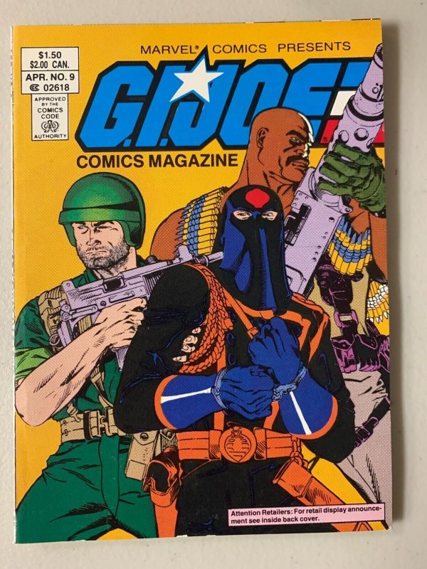 G.I. Joe #9 Magazine Digest 6.0 FN (1988) | Comic Books - Copper Age ...