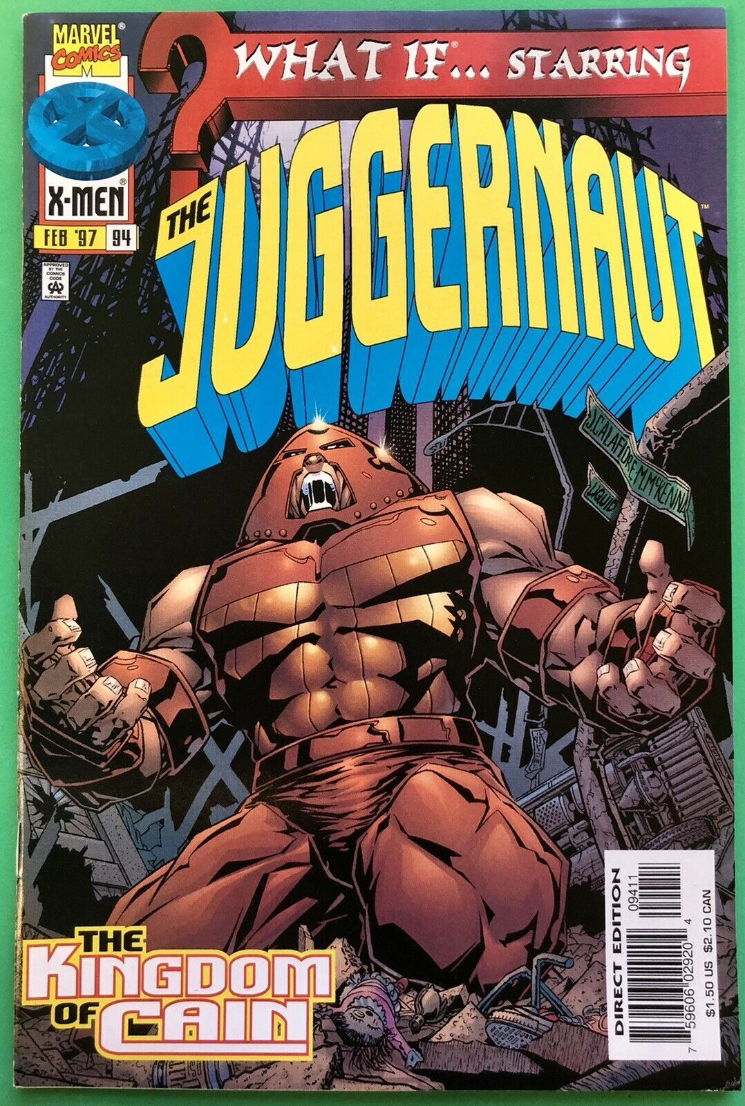 What If..#94 Juggernaut The Kingdom of Cain (1997) Marvel | Comic Books ...