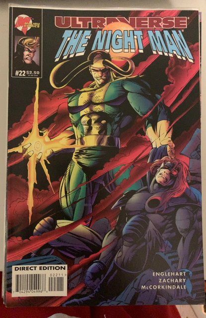 The Night Man #22 (1995) | Comic Books - Modern Age, Malibu, Superhero ...