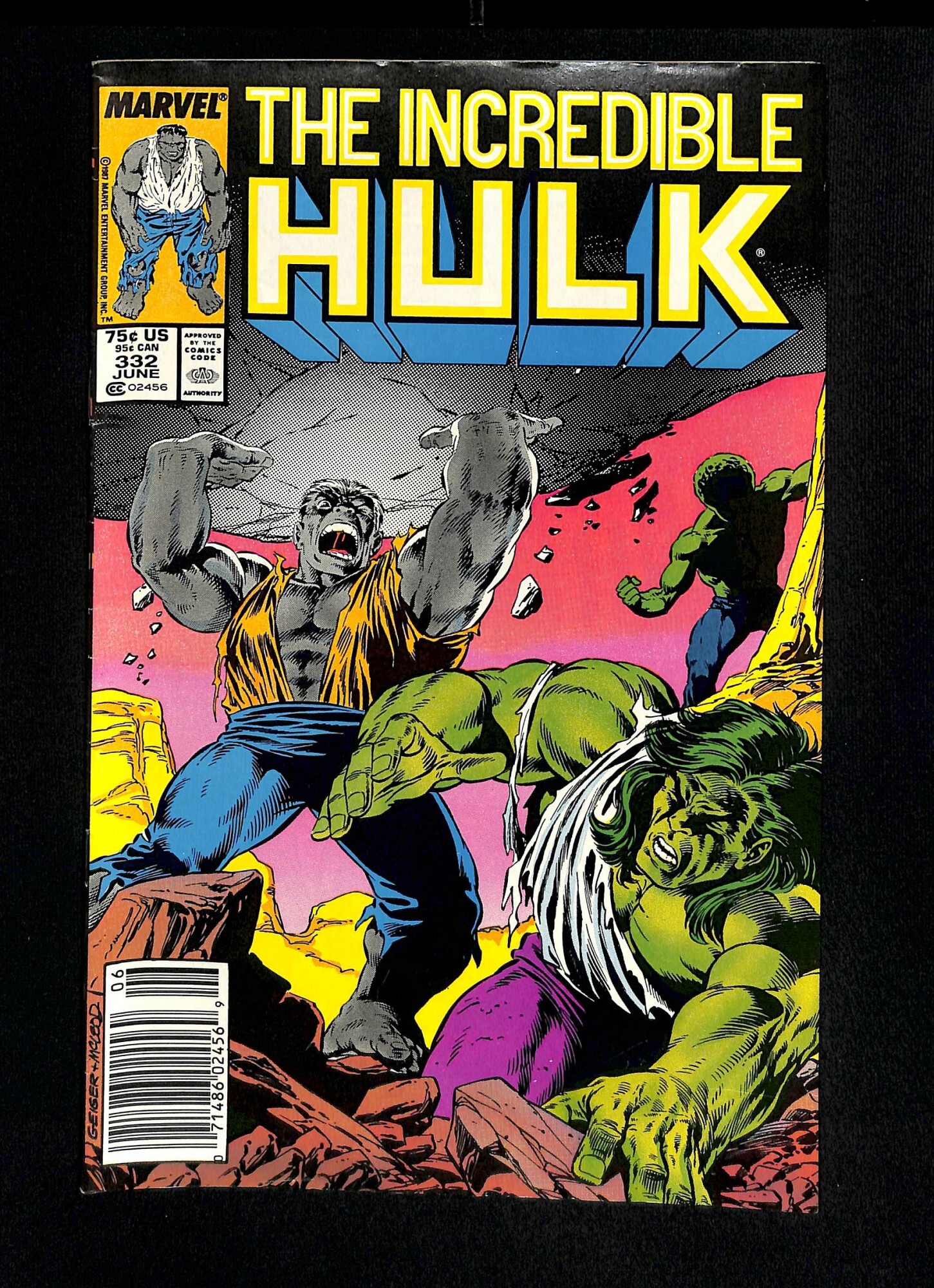 Incredible Hulk (1962) #332 | Full Runs & Sets, Marvel, Incredible Hulk ...