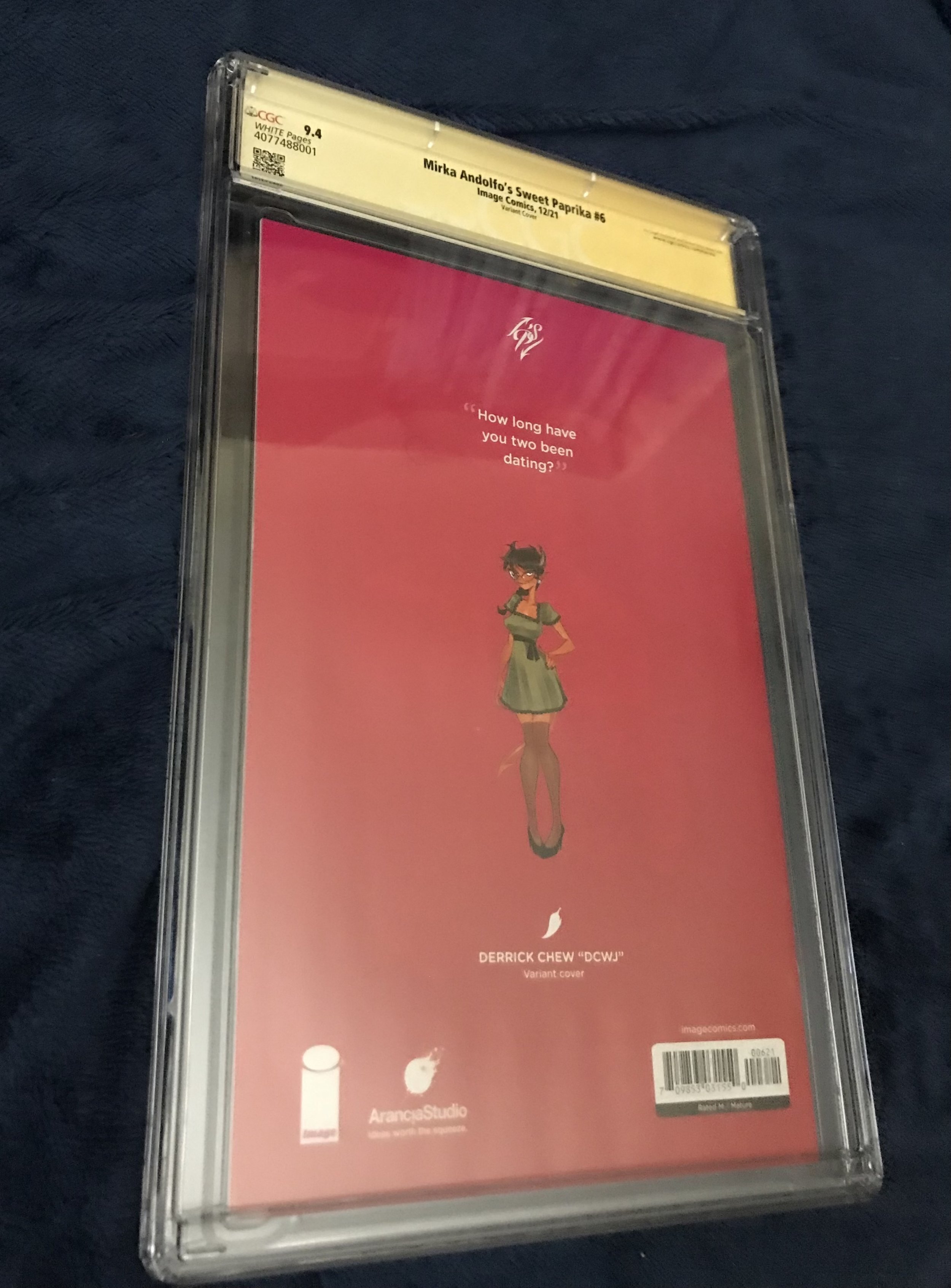 Mirka Andolfo's Sweet Paprika #6 Derrick Chew Variant Cover Double ...