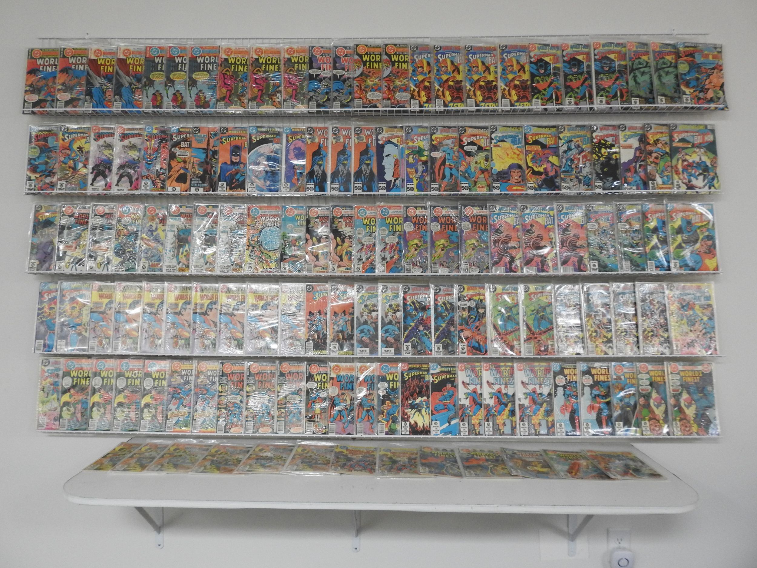 Huge Lot of 130+ Comics W/ All World's Finest Comics! Avg. VF ...