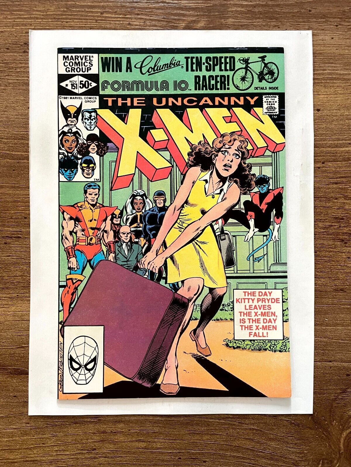 Uncanny X-Men # 151 NM Marvel Comic Book Wolverine Storm Cyclops Beast ...