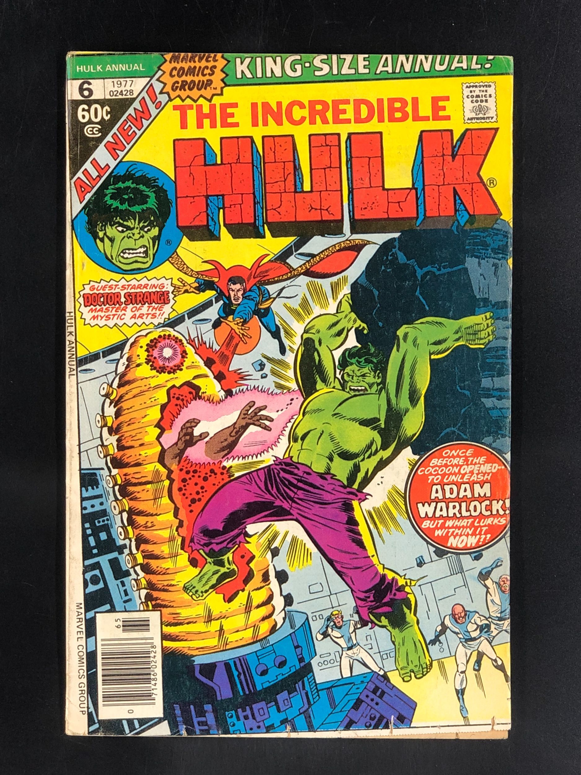 The Incredible Hulk Annual #6 (1977) 1st App of Paragon, Later Becomes ...