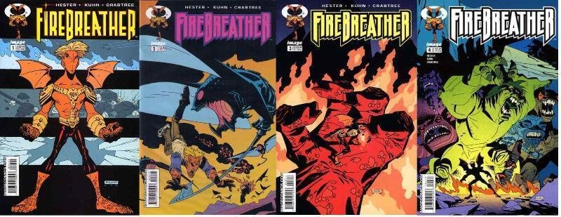 FIREBREATHER (2003 IM) 1-4 the COMPLETE 1st series! | Comic Books ...