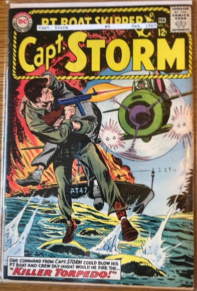 Capt. Storm #5 (1965) Capt. Storm | Comic Books - Silver Age, DC Comics ...