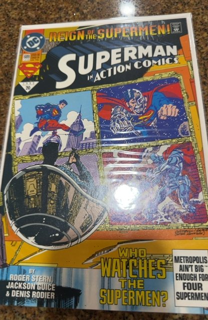 Action Comics #689 (1993) Superman | Comic Books - Modern Age, DC ...