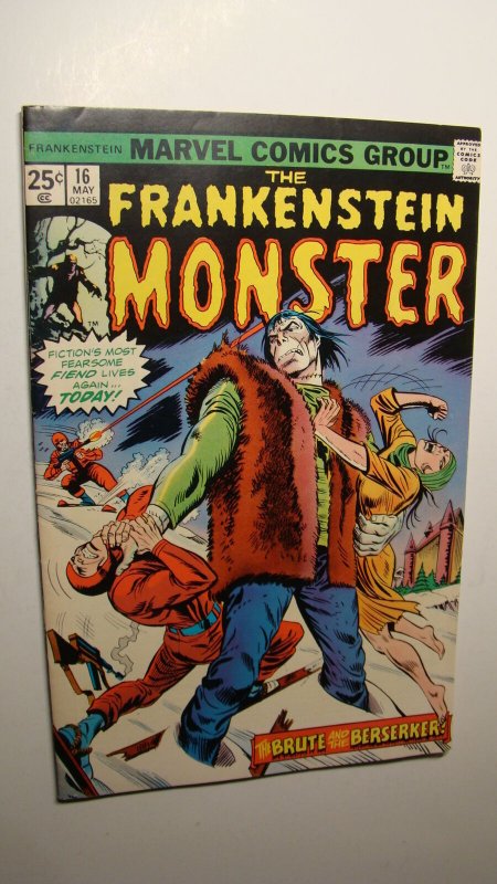 Frankenstein Monster 16 *Nice* VS Berserker Mayerik ART Bronze AGE ...