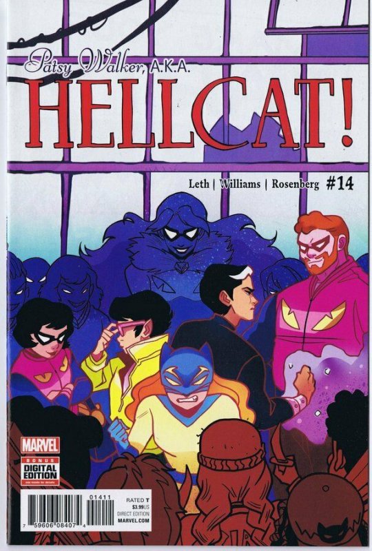 Patsy Walker AKA Hellcat #14 ORIGINAL Vintage 2017 Marvel Comics Black ...