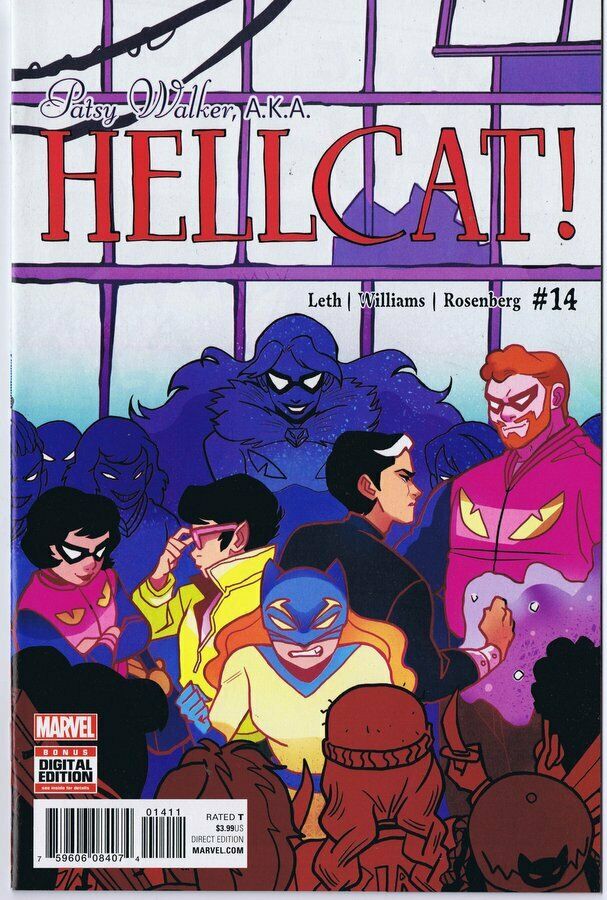 Patsy Walker AKA Hellcat #14 ORIGINAL Vintage 2017 Marvel Comics Black ...