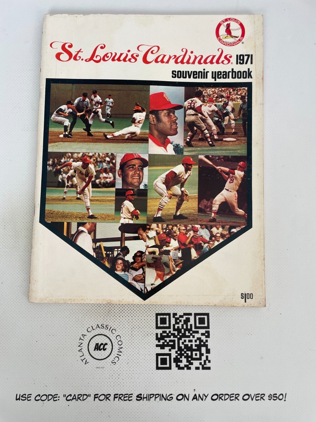 St. Louis Cardinals 1971 Souvenier Yearbook Major League Baseball Team ...