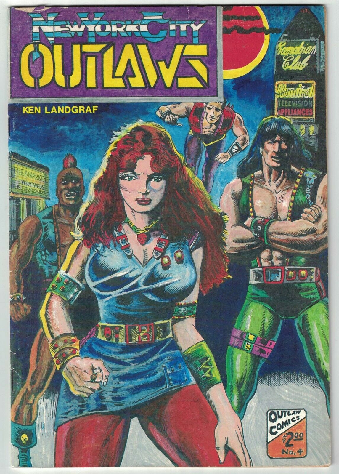 New York City Outlaws #4 Astroman - Bob Huszar - John Jacobs - Ken ...
