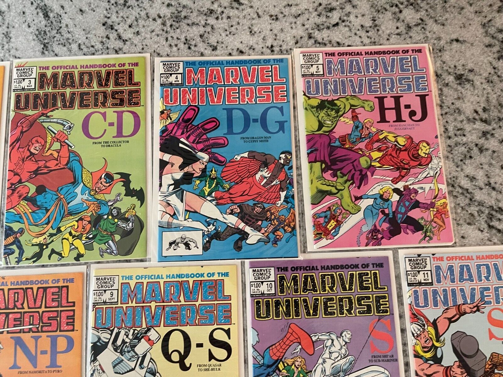 11 Marvel Universe Comic Books # 1 2 3 4 5 6 7 8 9 10 11 NM Hulk Thor ...