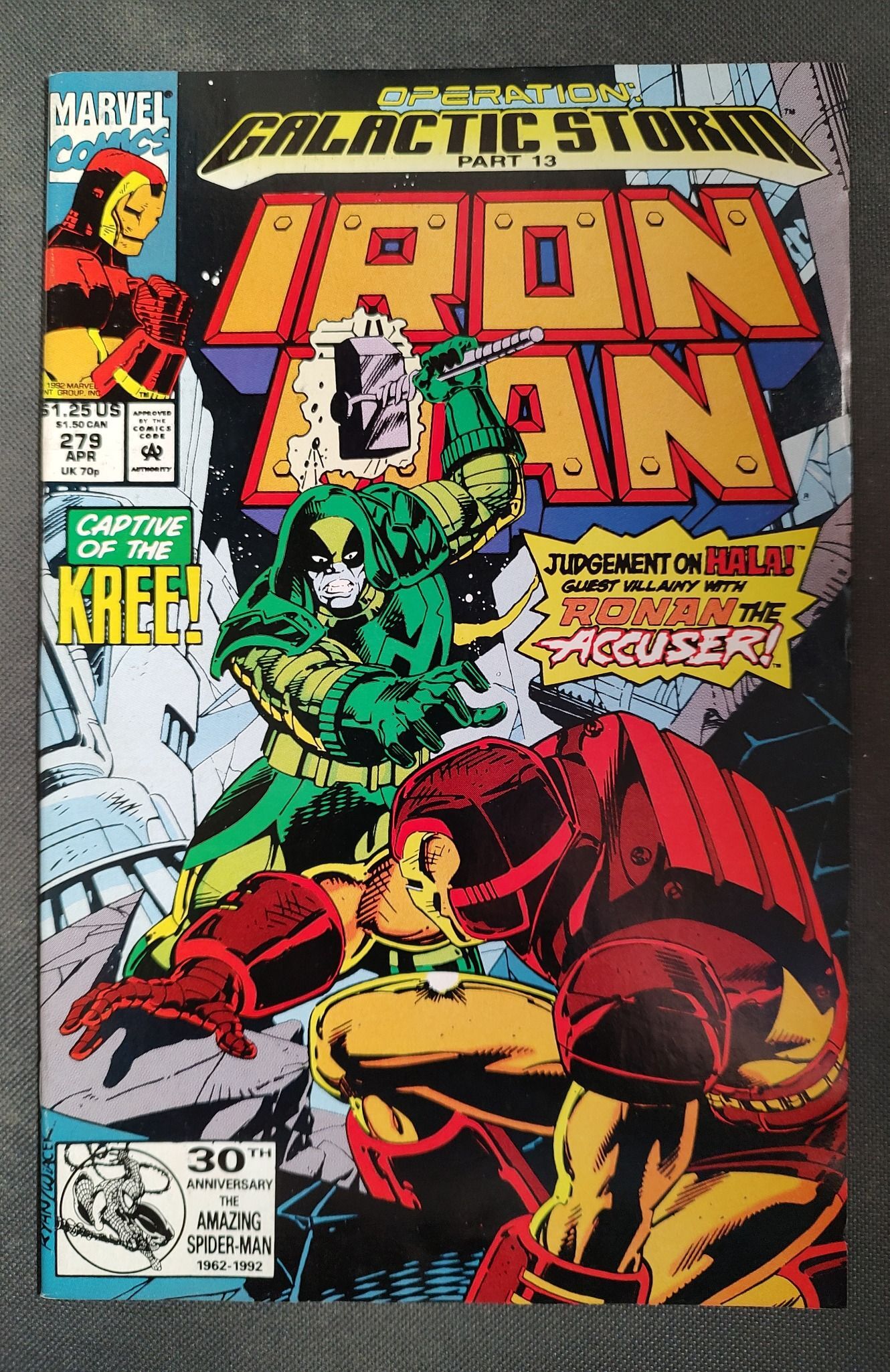 Iron Man #279 (1992) | Comic Books - Modern Age, Marvel, Iron Man ...