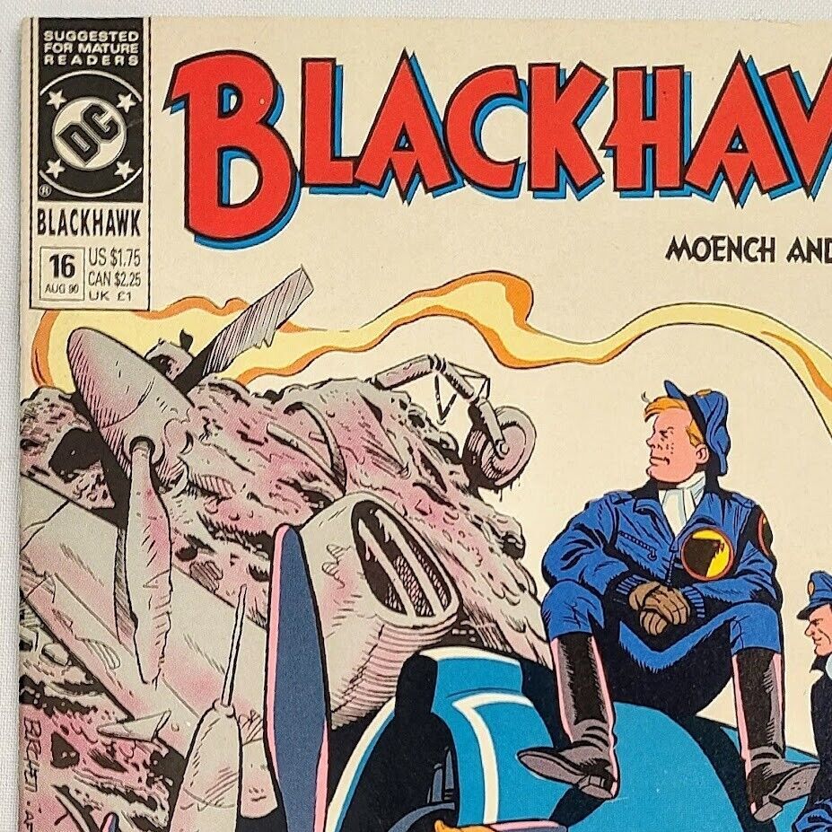 Blackhawk 16 DC Comics Aug 1990 VF Final Issue | Comic Books - Copper ...