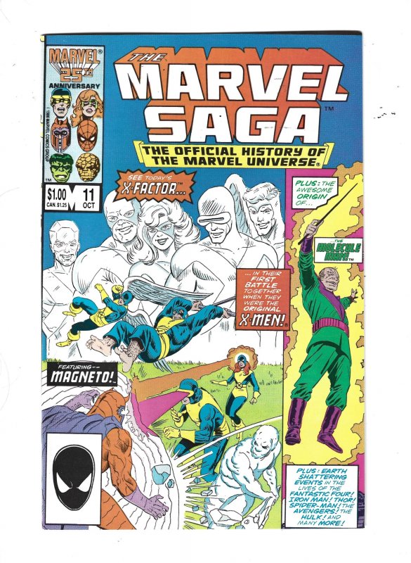 The Marvel Saga The Official History of the Marvel Universe #11 (1986 ...